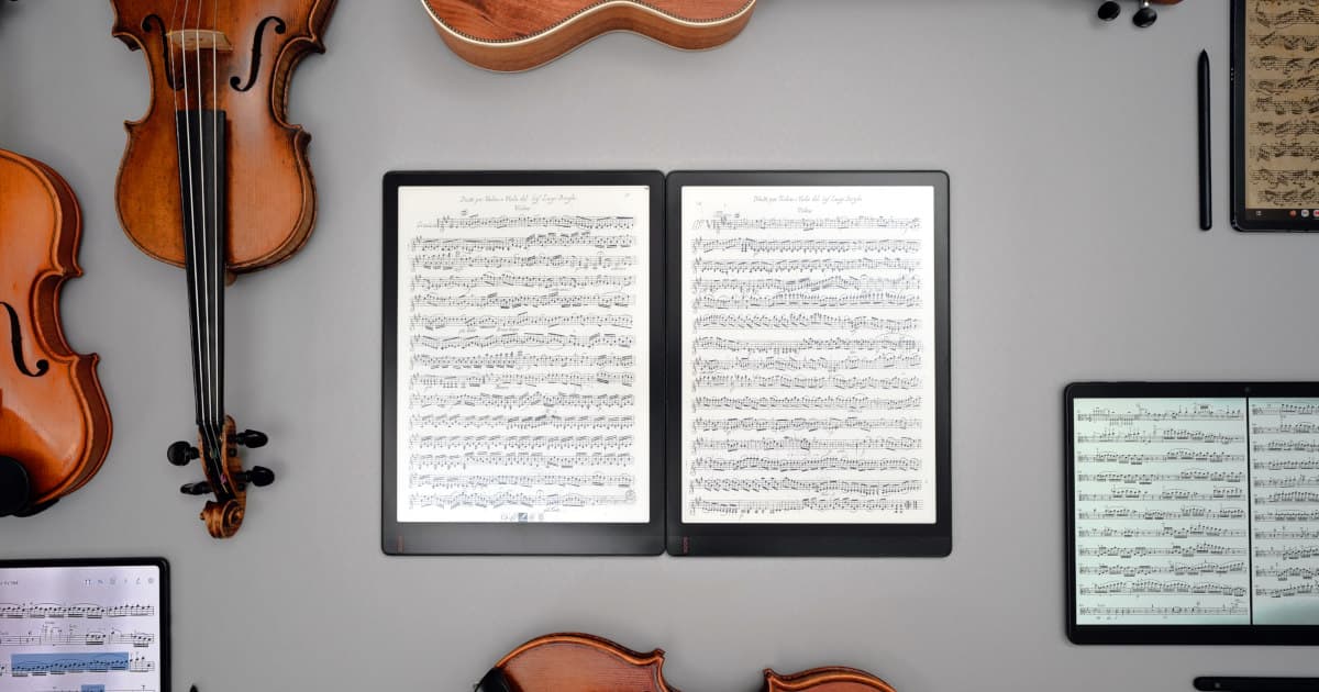 The best e-readers for musicians
